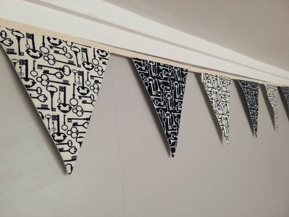 Bunting with key design – Anne's Bunting